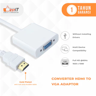 Jual Converter VGA To HDMI Terlengkap & Harga Terbaru Oktober 2025 | Shopee Indonesia