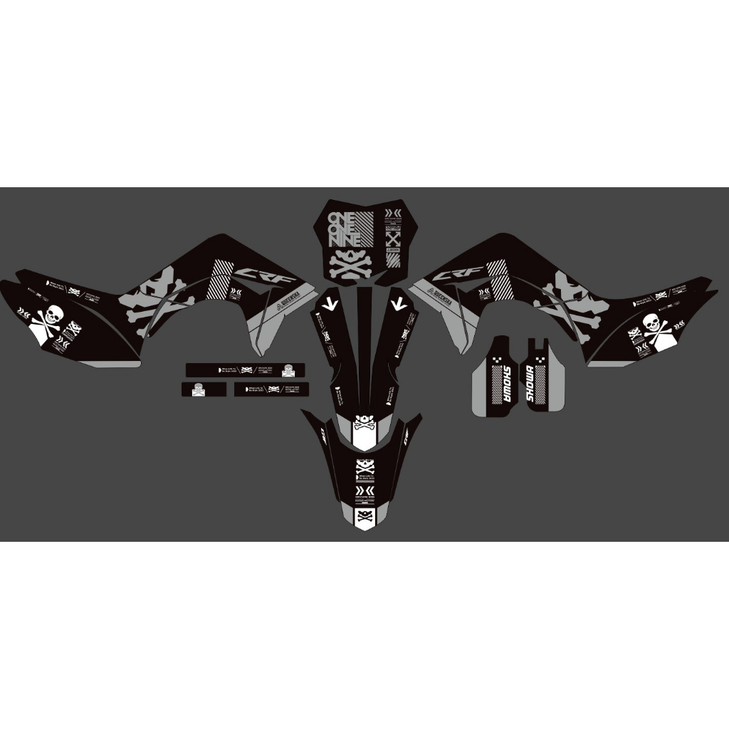 Jual Decal crf 150L | decal crf supermoto | decal full body | decal ...
