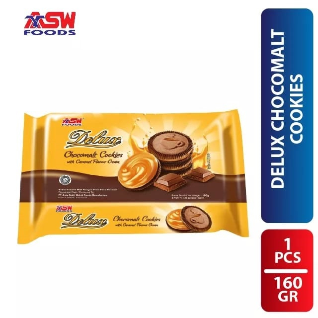 Jual Delux Chocomalt Cookies 160g / Delux Chocomalt Cookies with ...