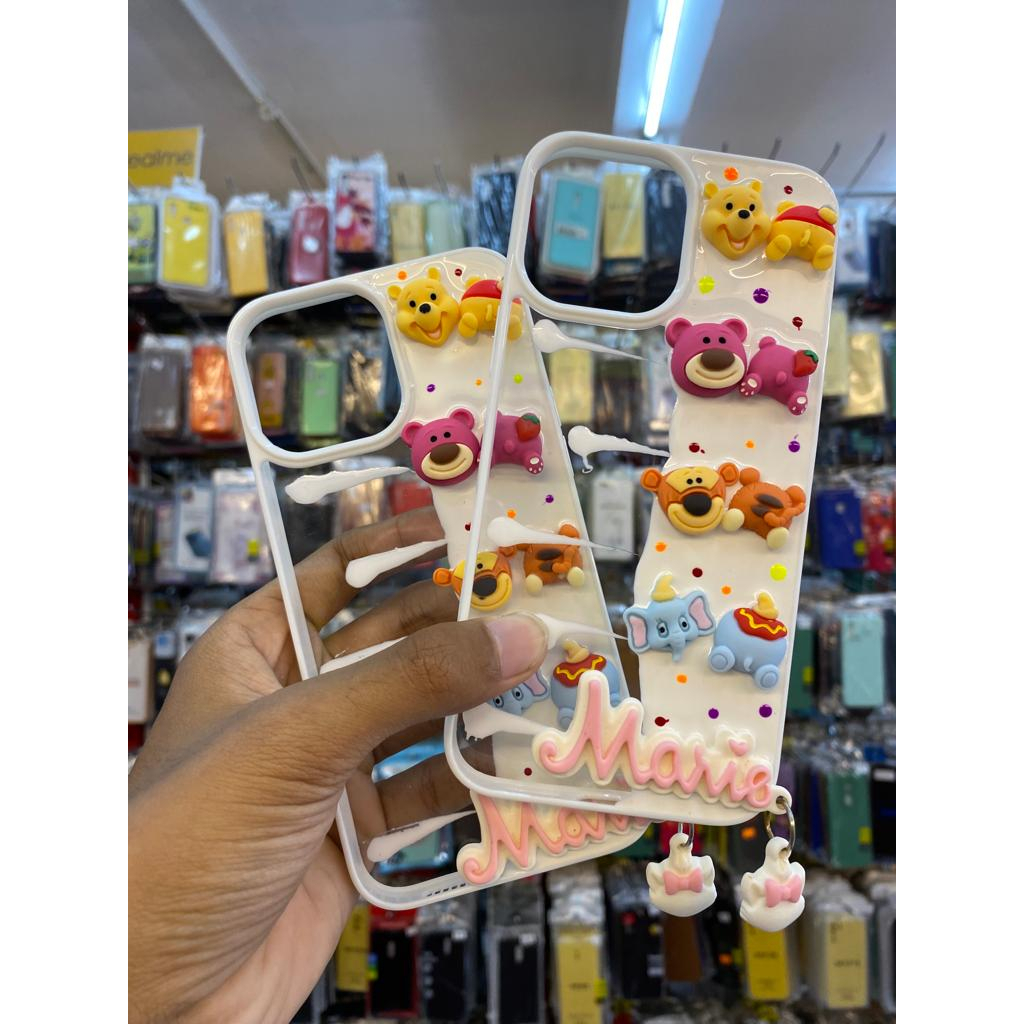 Jual Case Timbul 3D Winnie The Pooh Iph X XR 11 11 Pro Max 12 12 Pro 12 ...