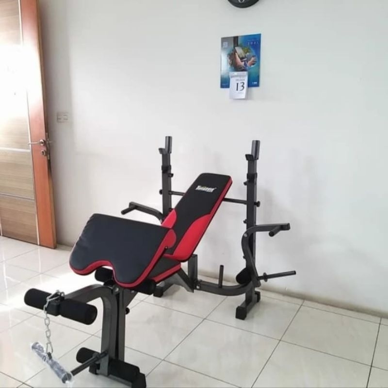 Jual Bench press plus stik dan beban 40 kg | Shopee Indonesia