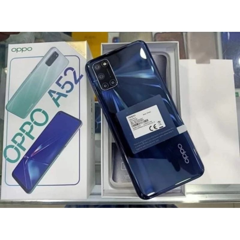 Jual OPPO A52 6GB/128GB HITAM SECOND | Shopee Indonesia