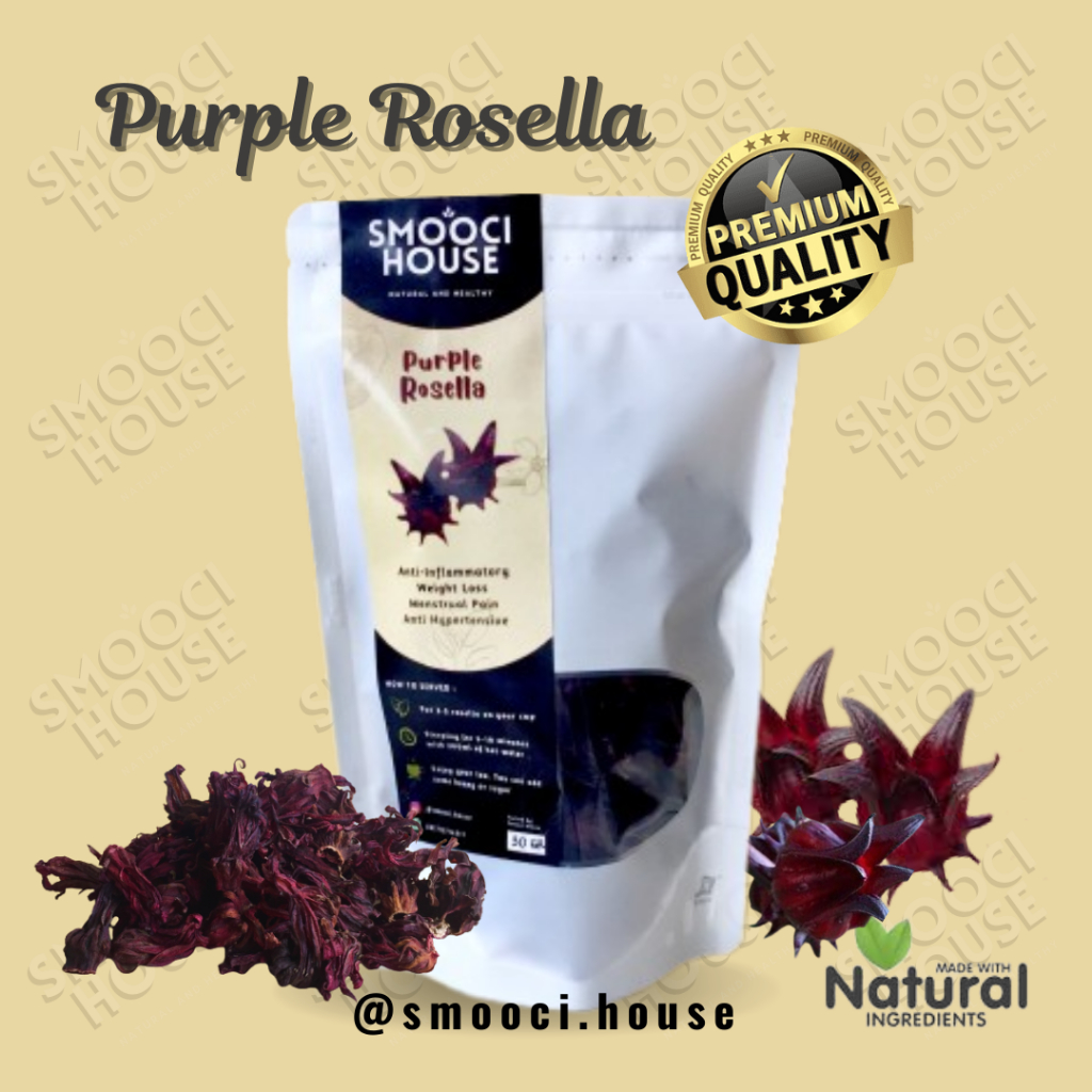 Jual Teh Bunga Rosella Ungu | Purple Rosella Tea 30gr | Shopee Indonesia