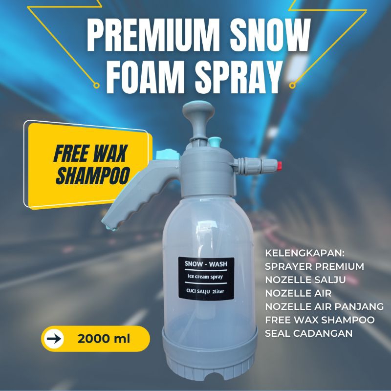 Jual premium sprayer spray semprotan snow foam wash cuci salju manual ...