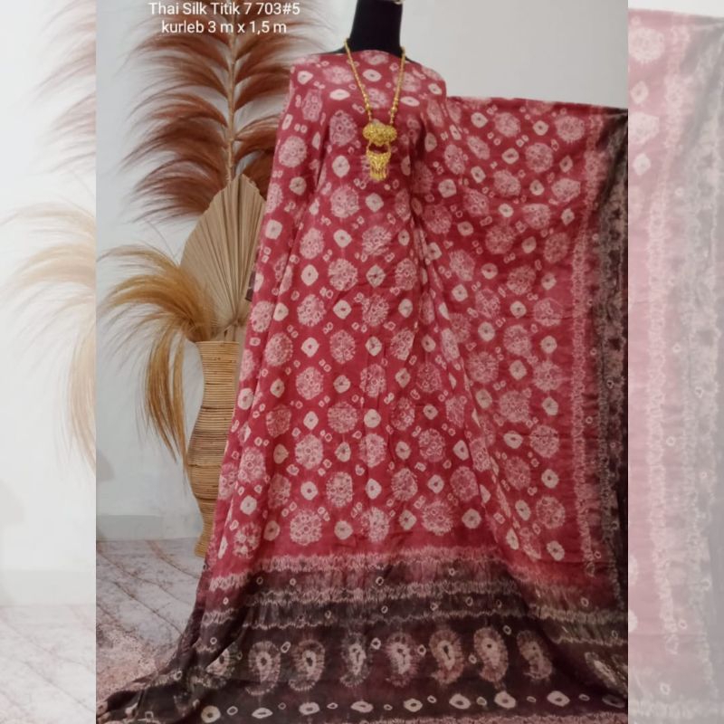 Jual KAIN JUMPUTAN KHAS PALEMBANG TITIK TUJUH 3 METERAN BAHAN DASAR ...