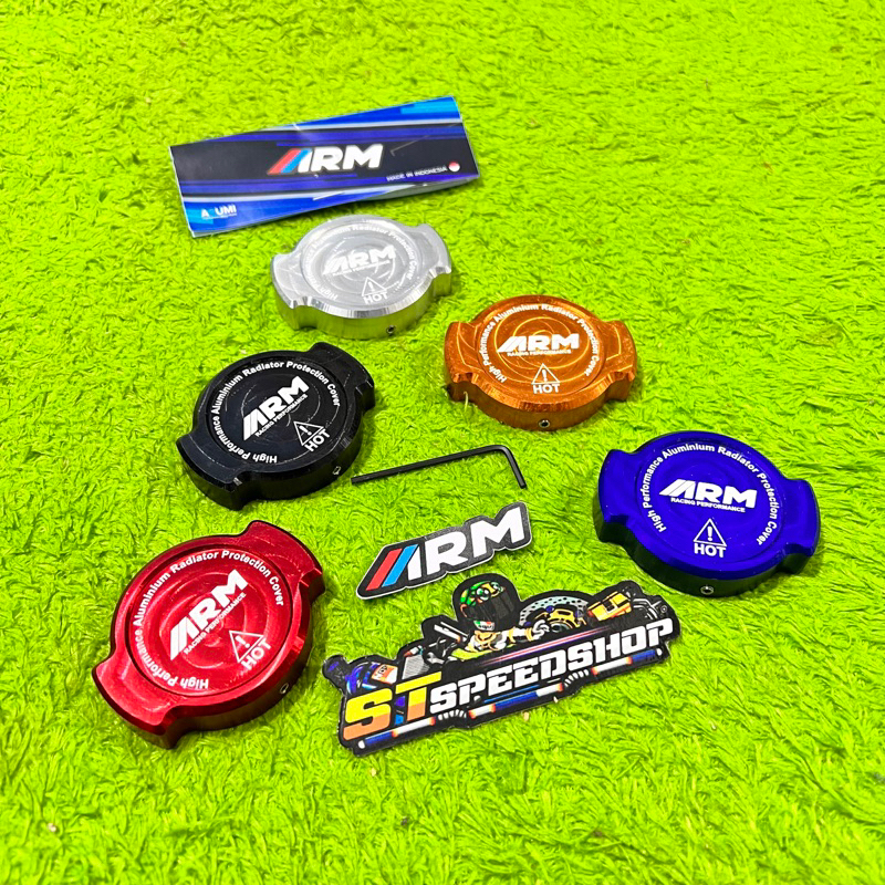 Jual Radiator Cap Tutup Radiator Arm Full CNC Nmax Aerox Pcx Vario Cbr ...