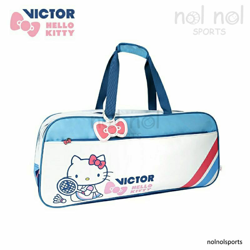 Jual NNS VICTOR X HELLO KITTY bag / tas raket badminton bulutangkis ...