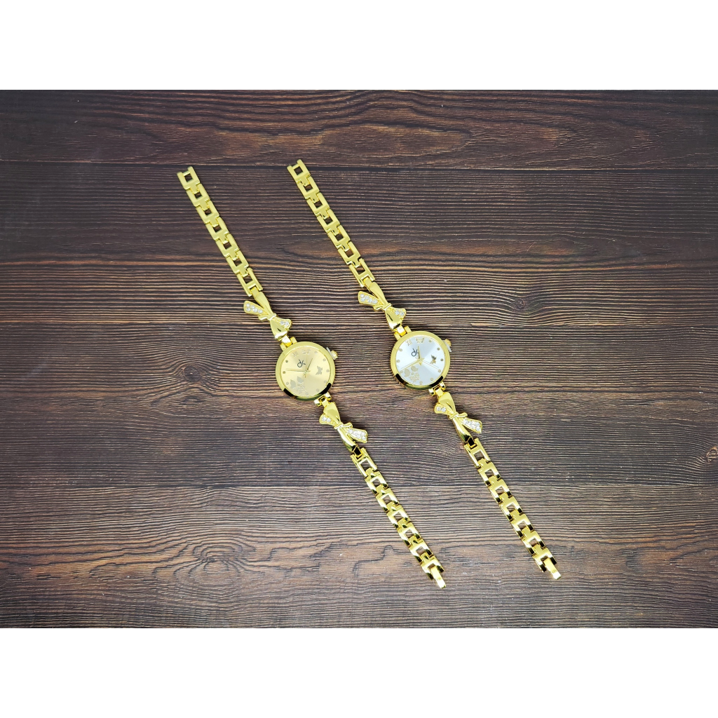 Jual JAM TANGAN GELANG RANTAI KECIL DK WARNA ROSEGOLD SLIM 584A/B/C/D ...