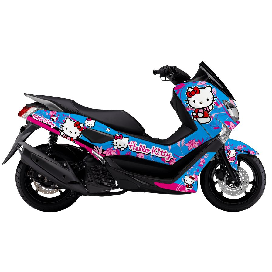 Jual Decal Stiker Full Body Motor Yamaha Nmax OLD / NEW Hello Kitty ...
