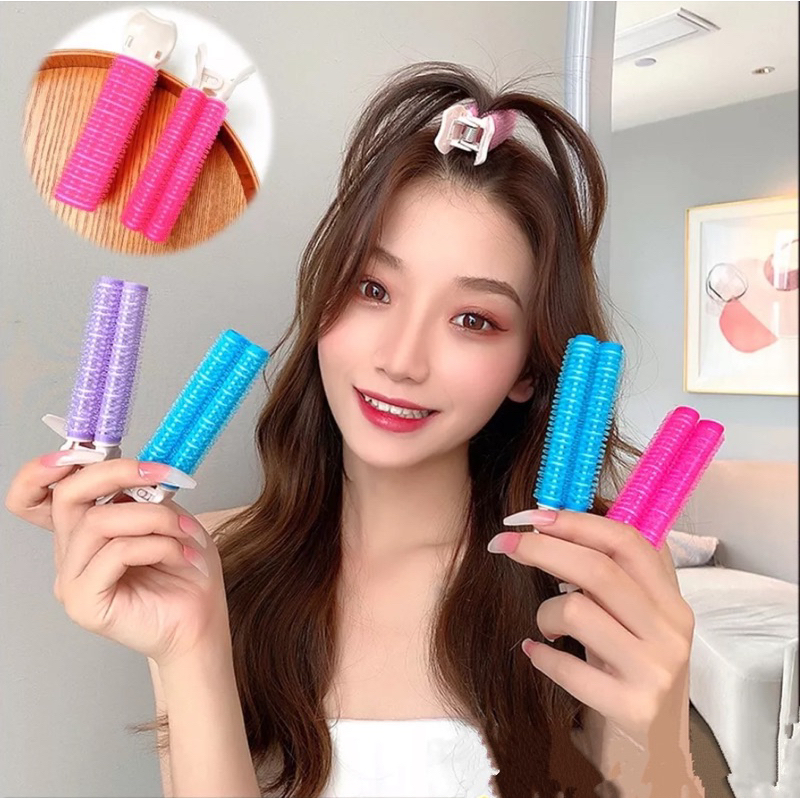 Jual [ BATAM ] RS Roll Rambut Jepit Korea Velcro Hair Gulung Jepitan ...