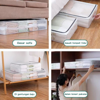 Jual Pakaian storage box Kotak Penyimpanan di Bawah Tempat Tidur ...