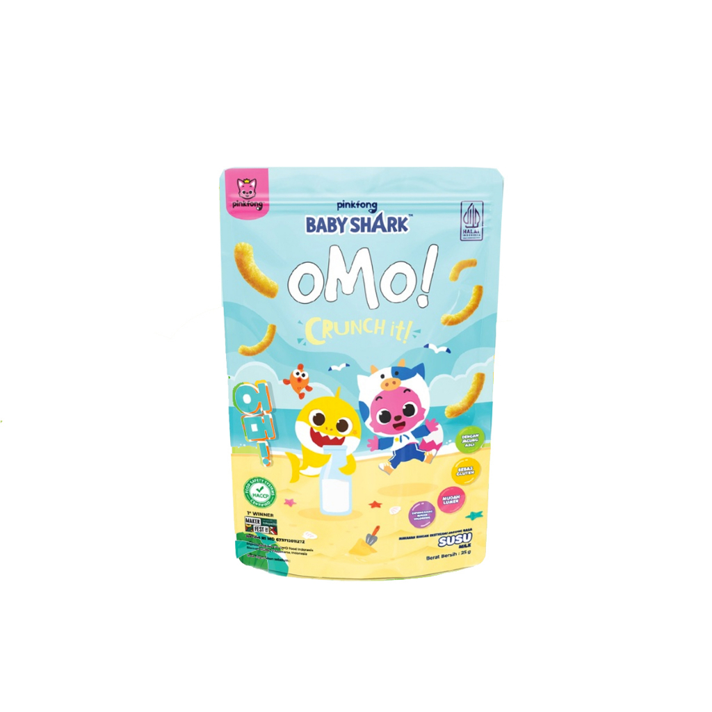 Jual Snack Bayi - Omo Crunch It Baby Shark 25Gr | Shopee Indonesia