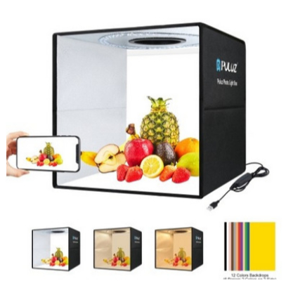 Jual PULUZ Fotobox 40cm LED Light Portable PhotoBox Studio Photo Foto ...