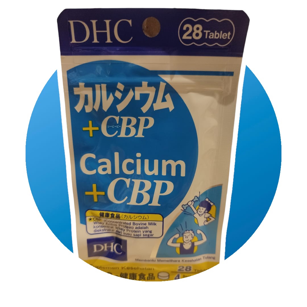 Jual Dhc Calcium + Cbp 28 Tablet | Shopee Indonesia