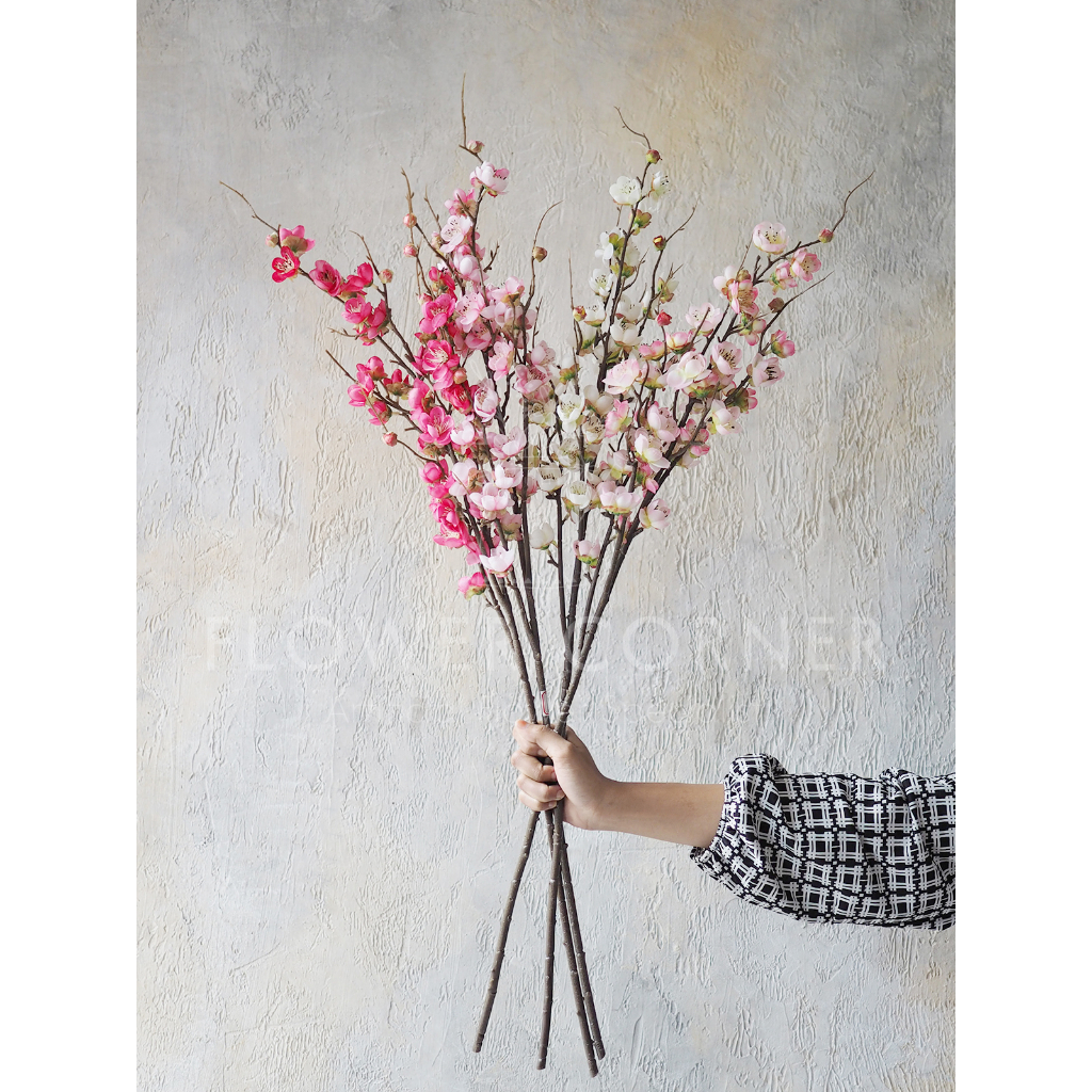 Jual Bunga Artificial Mei Hua Sakura Premium (B23100) | Shopee Indonesia