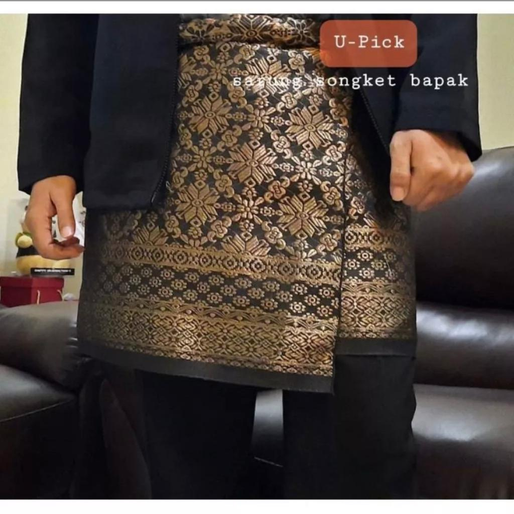 Jual SARUNG SONGKET LILIT BAPAK DAN ANAK / RUMPAK SONGKET PALEMBANG ...