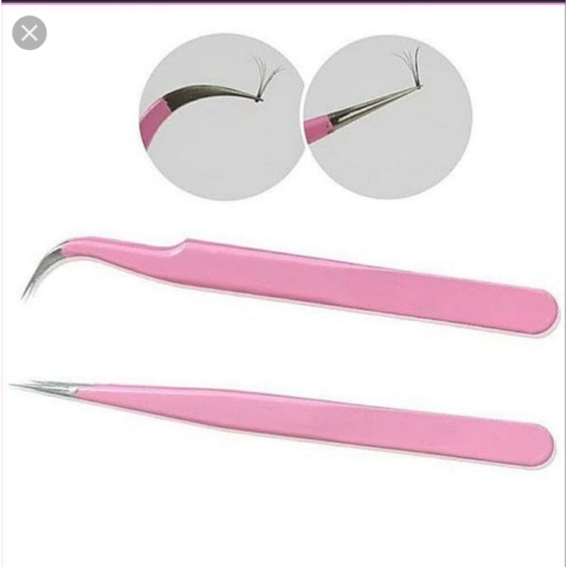 Jual D595 L245 PINK PINSET TWEEZER PINK/SILVER LURUS/BENGKOK CRAFT ...