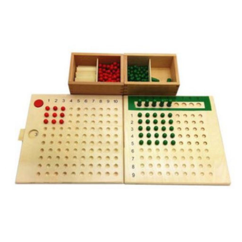 Jual Papan Perkalian Pembagian Montessori/Multiplication | Shopee Indonesia