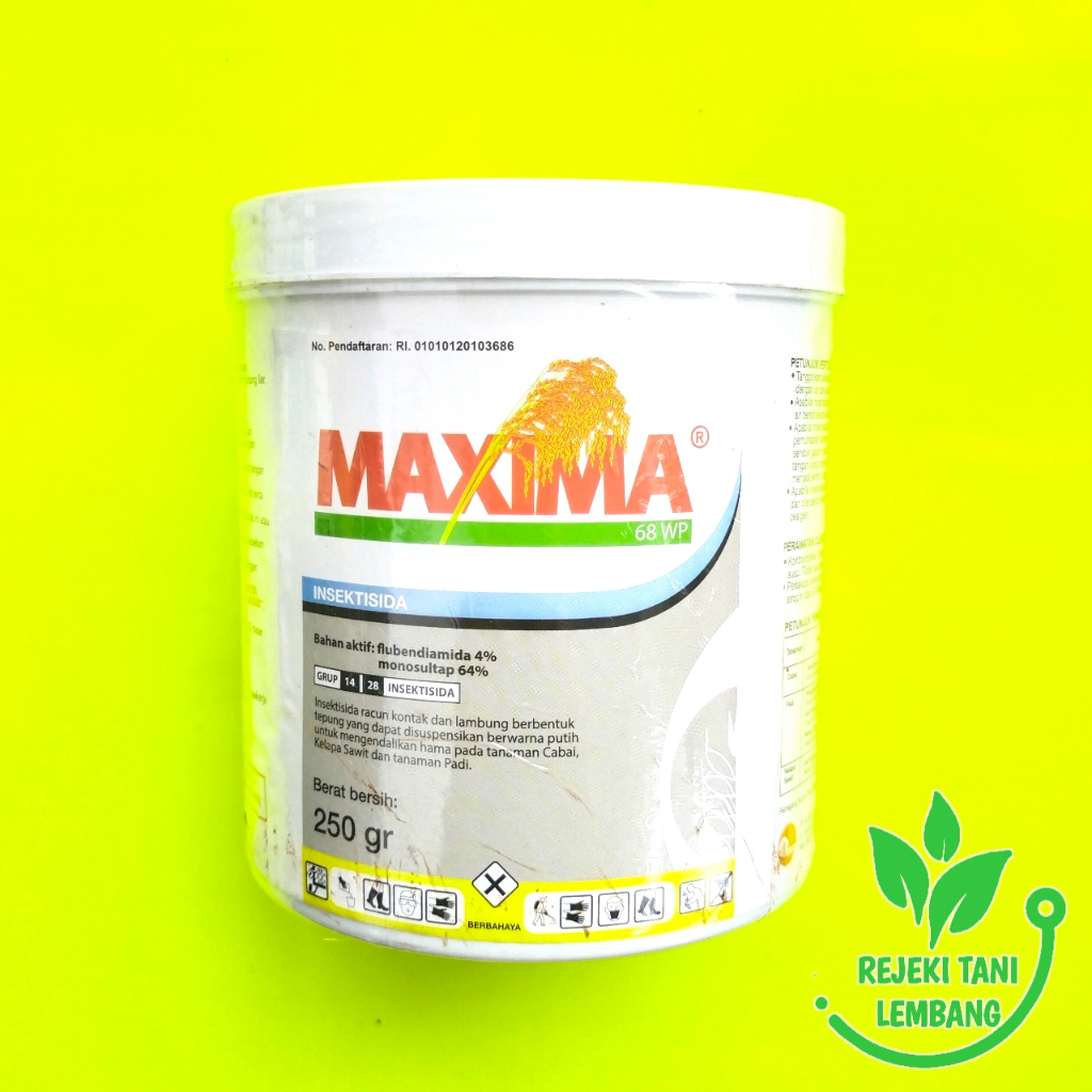 Jual INSEKTISIDA MAXIMA 68 WP ISI 250 GR PENGENDALI HAMA TANAMAN ...