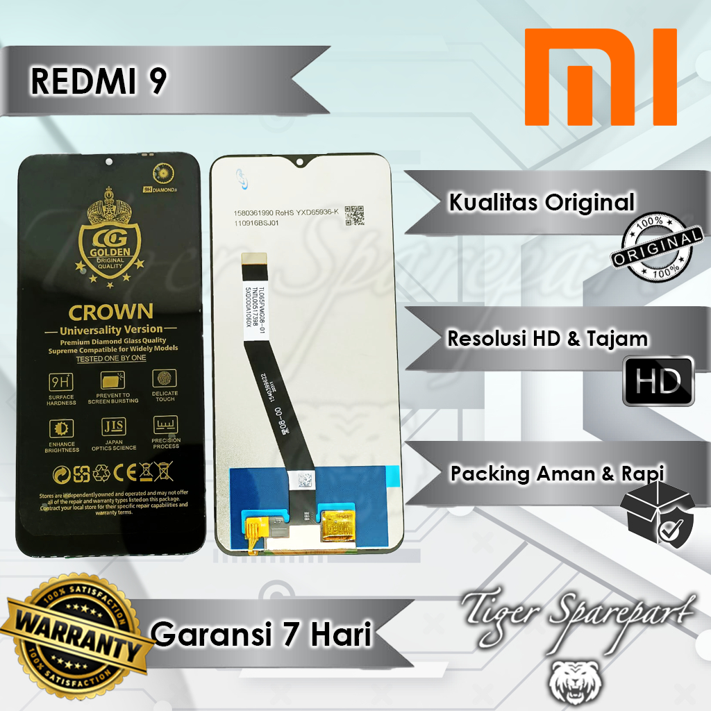 Jual LCD TOUCHSCREEN XIAOMI REDMI 9 / LCD REDMI 9 PRIME / LCD POCOPHONE ...