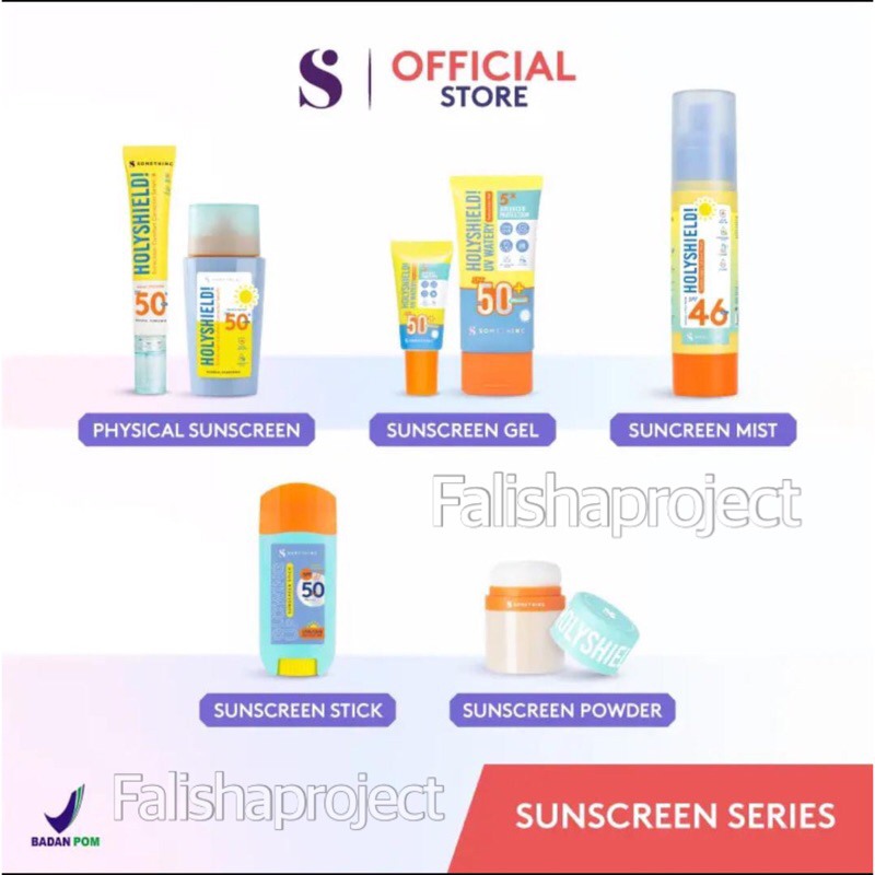 Jual SOMETHINC Sunscreen Series / Holyshield UV watery / Sunscreen SPF ...
