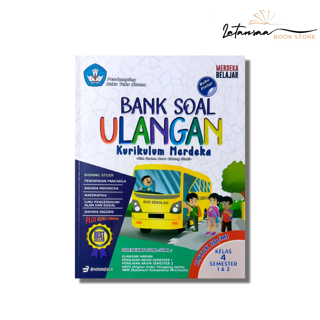 Jual BUKU BANK SOAL ULANGAN KELAS 1 S.D KELAS 6 SD/MI KURIKULUM MERDEKA | Shopee Indonesia