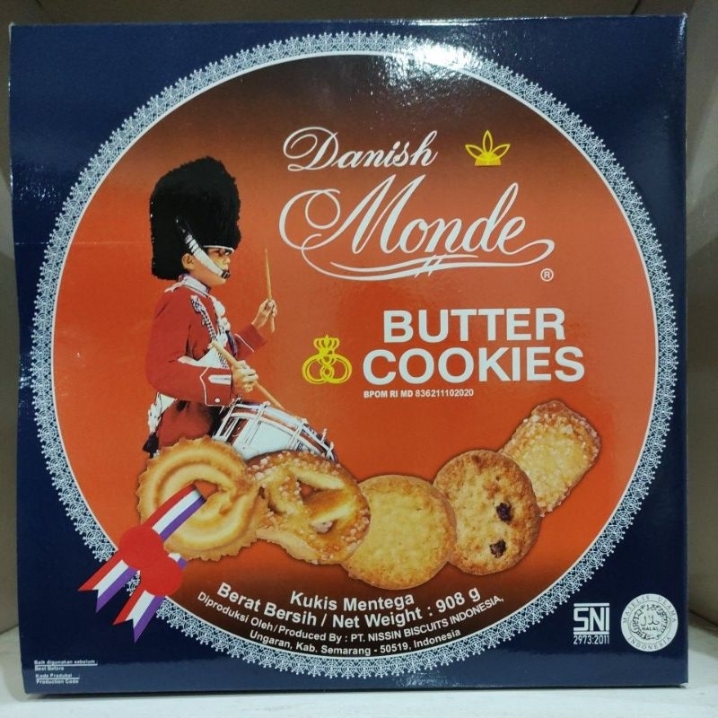 Jual Monde Butter Cookies 908g | Shopee Indonesia