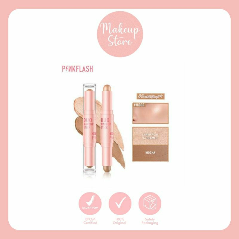 Jual PINKFLASH Double Shaping Magic Shaping Flicker Honey DUO Makeup ...