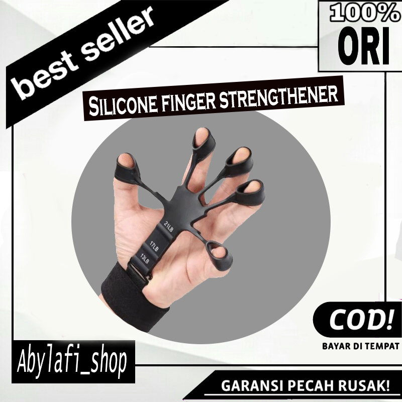Jual Finger Gripper Silicone Finger Berolahraga 6tingkat Tahan ...