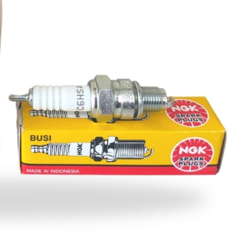 Jual Busi motor tipe C6HSA Jupiter Z Vega ZR Mio Kaze Smash Shogun Spin ...