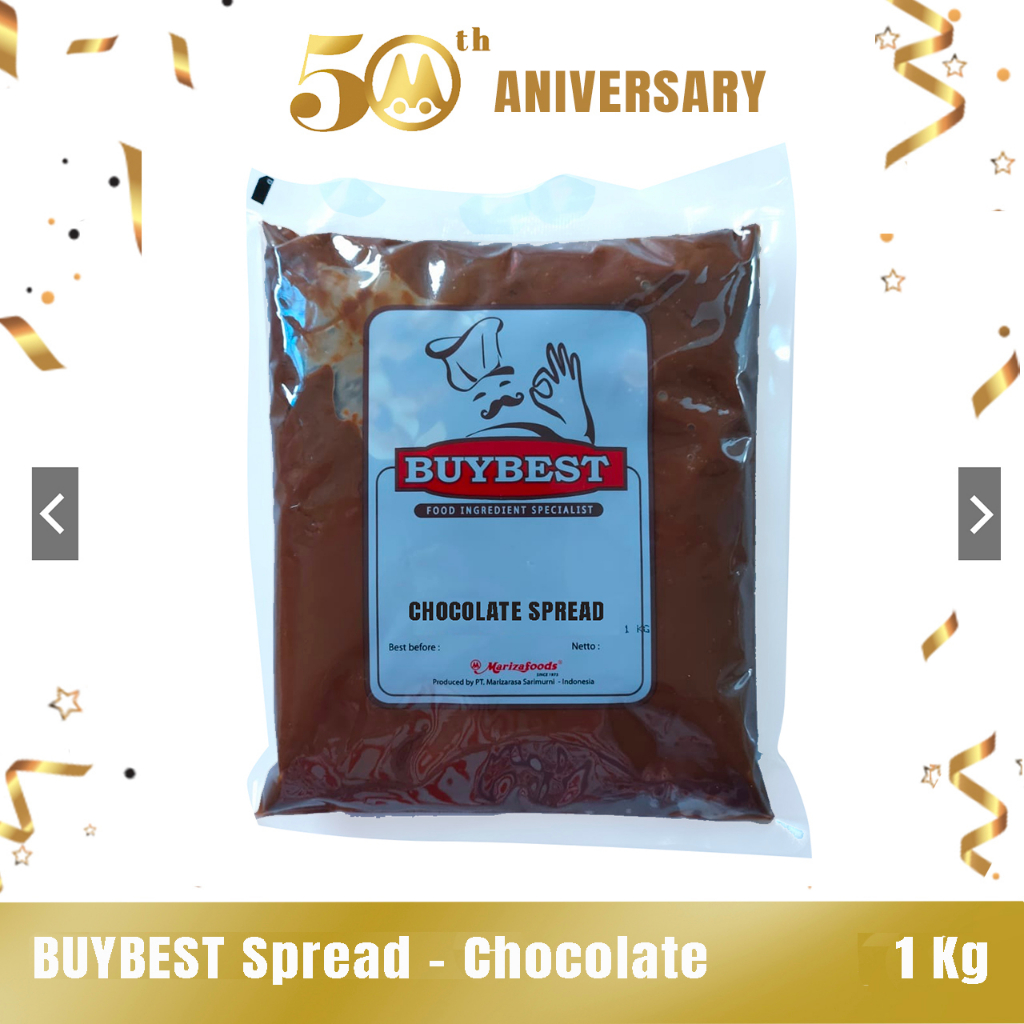 Jual JBS129 - Buybest Chocolate Spread 1kg (Refill chocolate spread jam ...