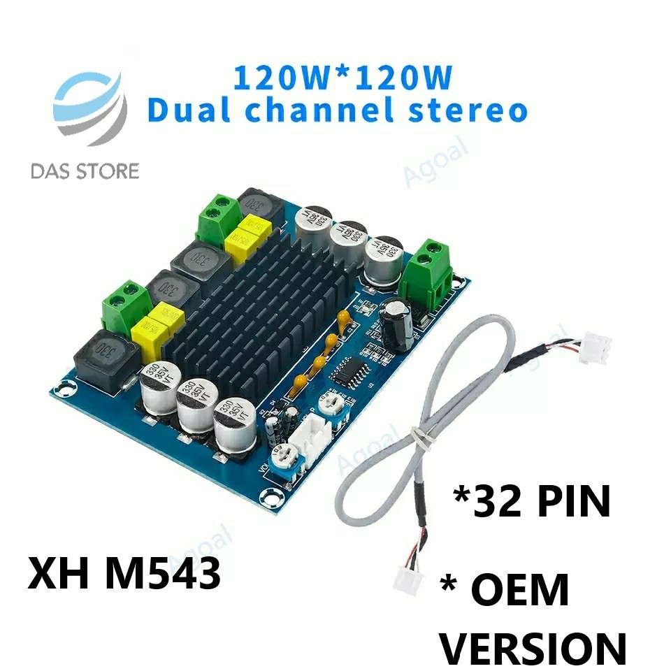 Jual XH-M543 XH M543 TPA3116D2 Modul power amplifier Stereo high bass ...