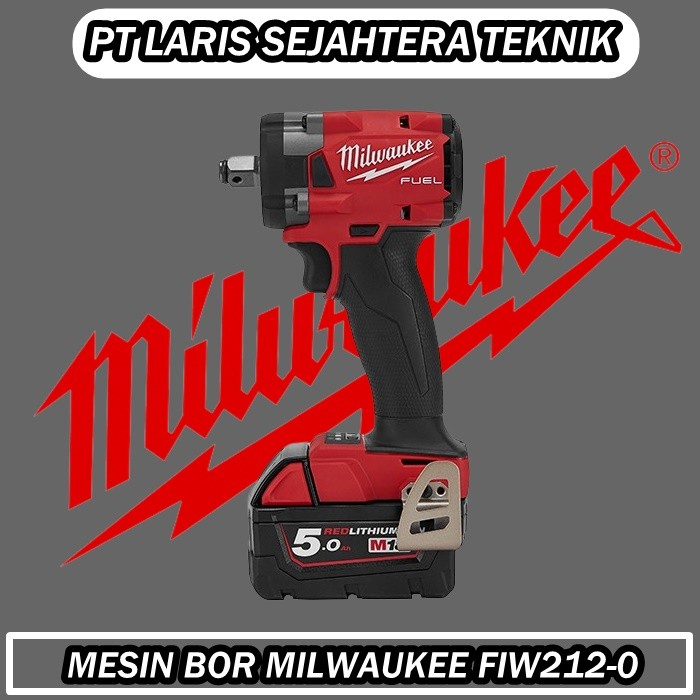 Jual Mesin Bor Impact Wrench Compact Milwaukee M18 FIW212-0 FUEL™ (Bare Unit) | Shopee Indonesia
