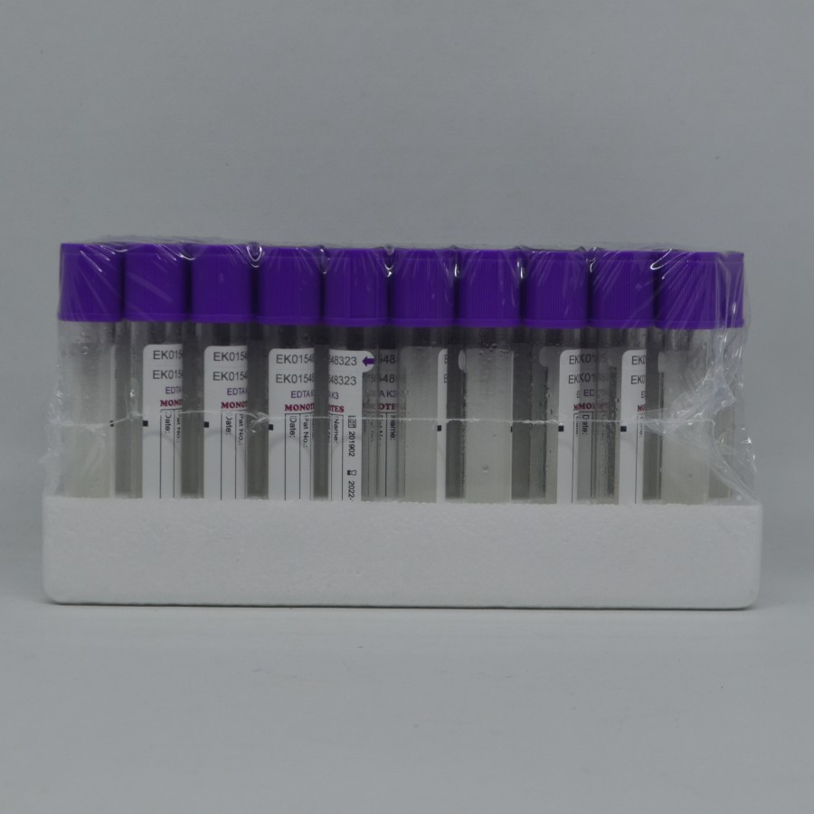 Jual Tabung darah - EDTA 3ml - Vacutainer EDTA Blood Collection Tube ...