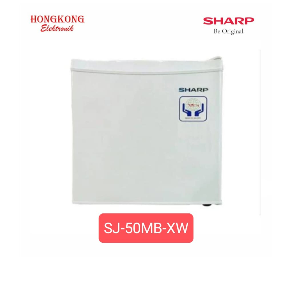 Jual Sharp Mini Bar Kulkas Portable Sj-50Mb-Xw | Shopee Indonesia