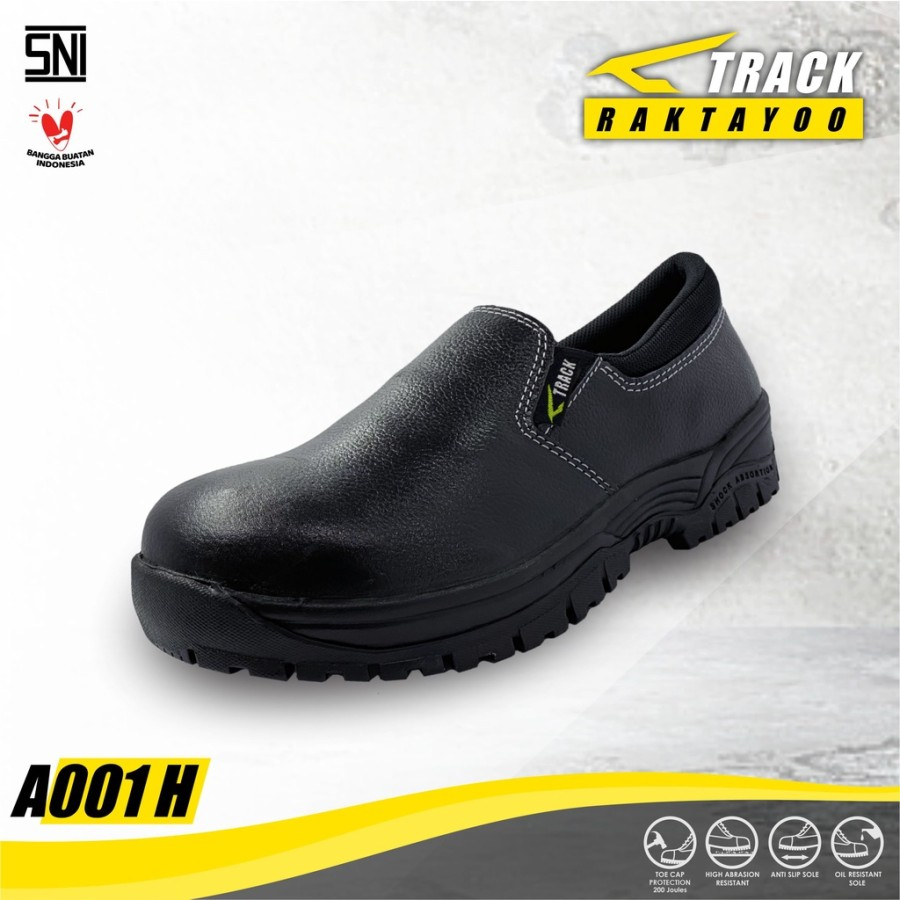 Jual Sepatu Safety Track A001H / Sepatu Safety Track Slip-On / Safety ...