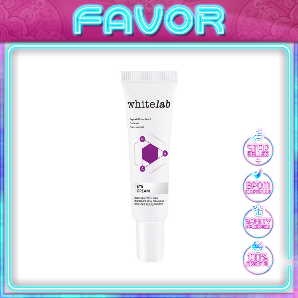 Jual Whitelab Eye Cream 10 Gr | Krim Mata Atasi Kerutan, Garis Halus, Kantung Mata, Dan Mata ...