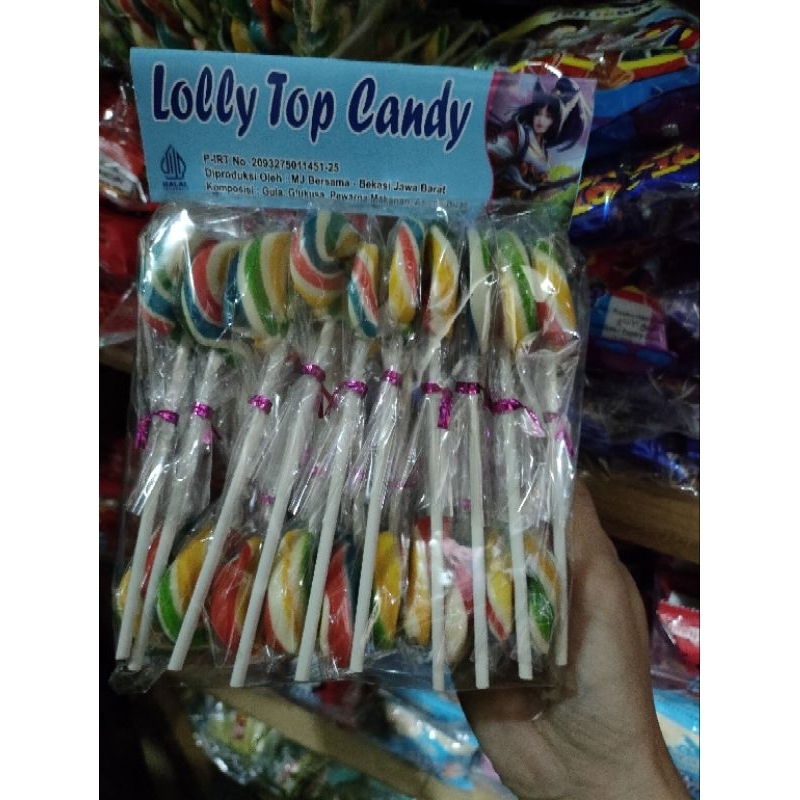 Jual Permen Lolly top candy pack | Shopee Indonesia