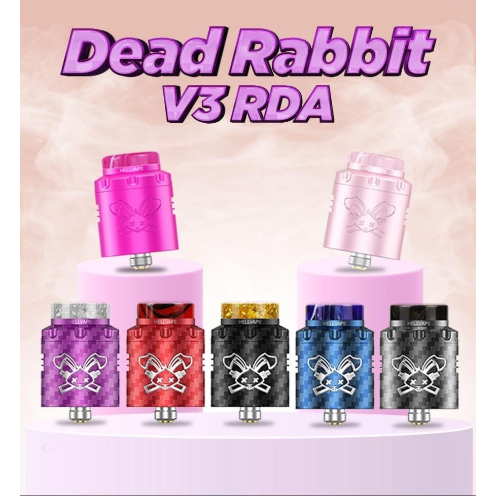 Jual DEAD RABBIT V3 RDA 24MM AUTHENTIC | Shopee Indonesia