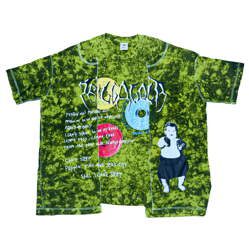 Jual Antimanusia - Trigga Coca - RSA x Fiesta Rework - Tie Dye T-Shirt ...