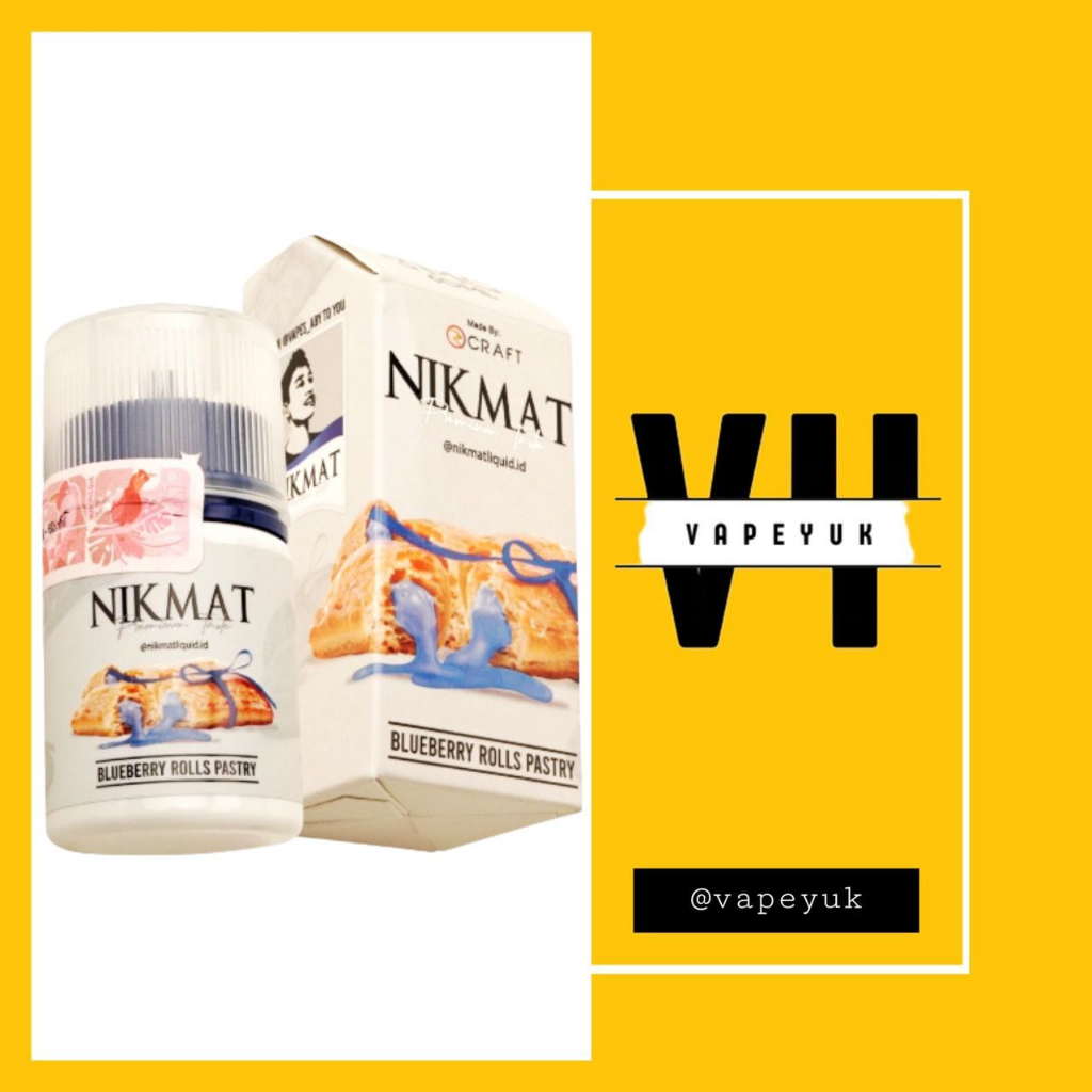 Jual Nikmat V2 60ml Premium Taste Blueberry Pastry Rolls | Shopee Indonesia