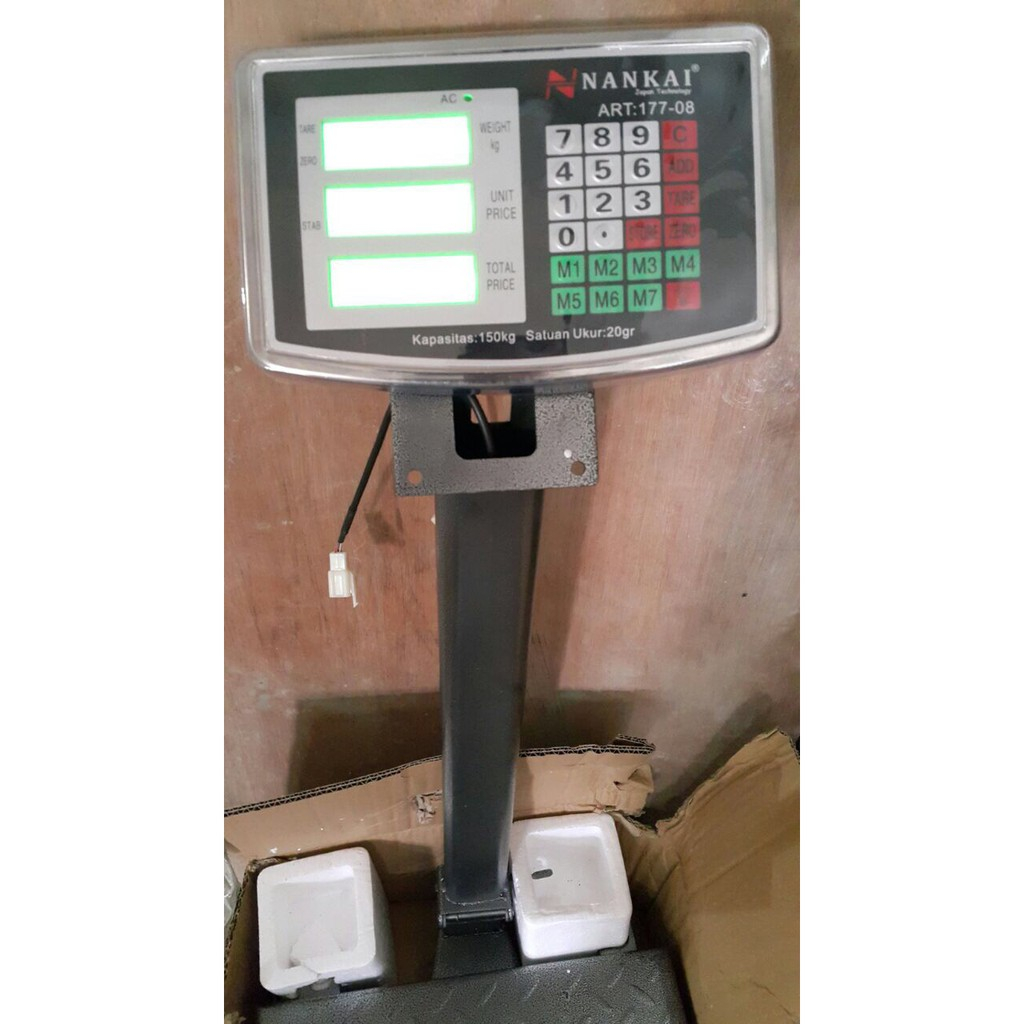 Jual TIMBANGAN NANKAI DUDUK DIGITAL KAPASITAS BESAR 150 KG / 150kg NANKAI | Shopee Indonesia