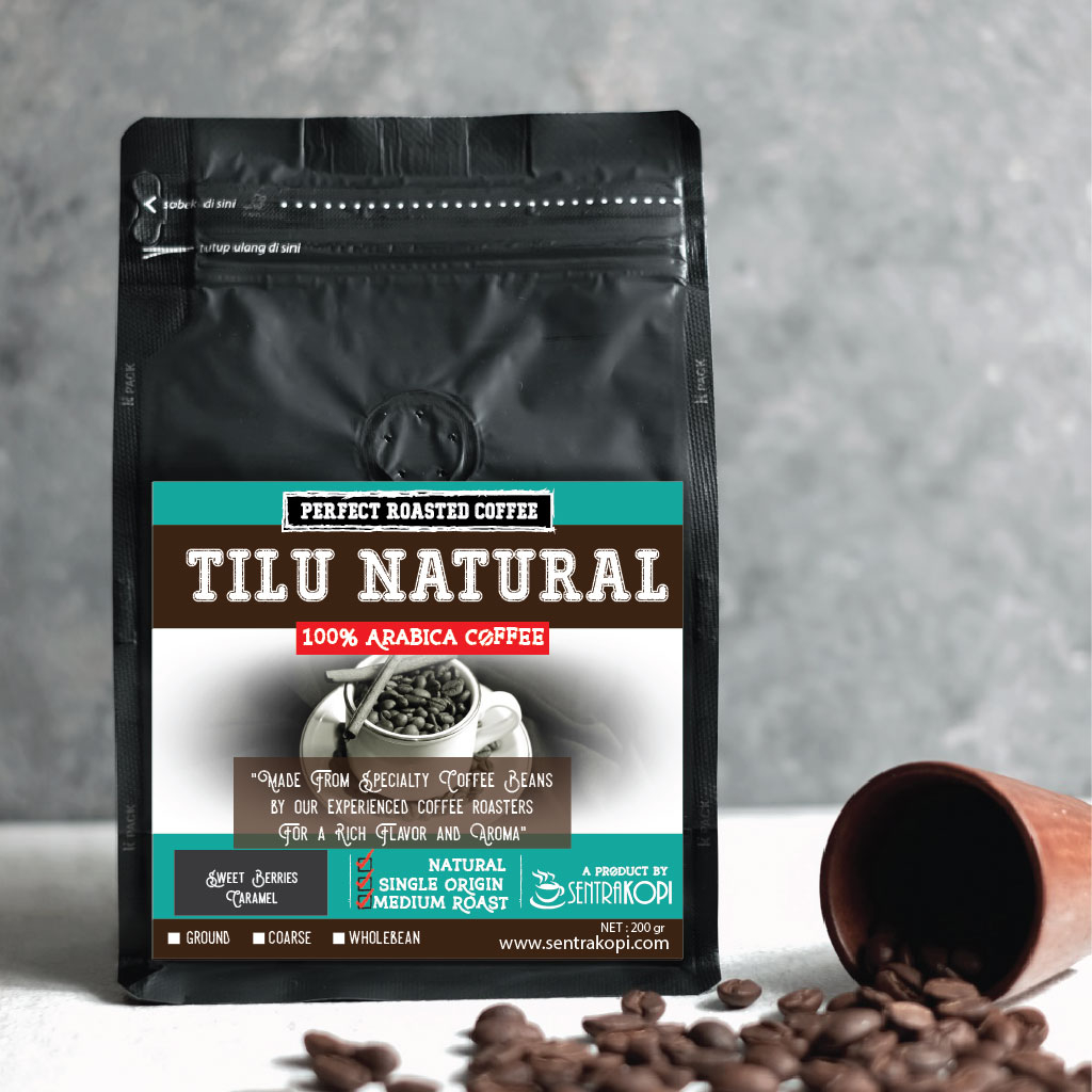 Jual Kopi Arabika Gunung Tilu Natural 200 Gram Bubuk Biji Premium ...