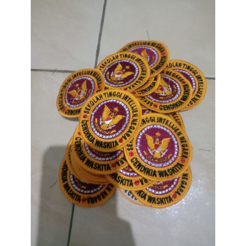 Jual LOGO STIN BORDIR || LOGO SEKOLAH TINGGI INTELIJEN NEGARA BORDIR ...