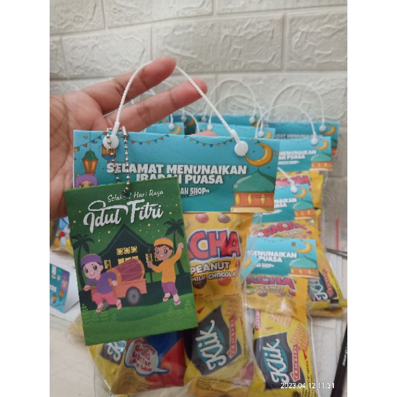 Jual MINI GIFT SNACK LEBARAN/IDUL FITRI (PAKET B) FREE AMPLOP | Shopee ...
