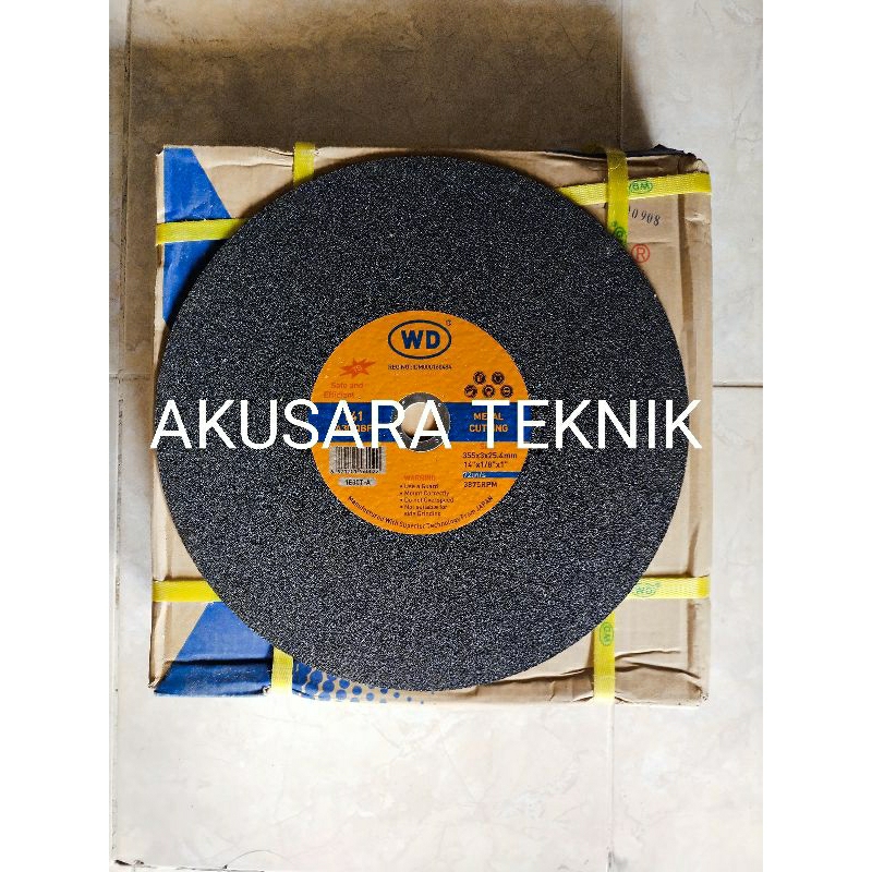 Jual WD Batu Potong Cutting Wheel WD 14 Inch / 16 Inch Harga Per Box ...