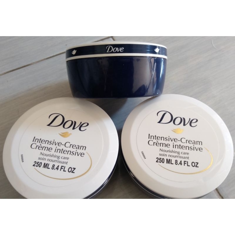 Jual Dove Intensive CREAM BIRU Nourishing Care 250 ML 8.4 FL OZ ...