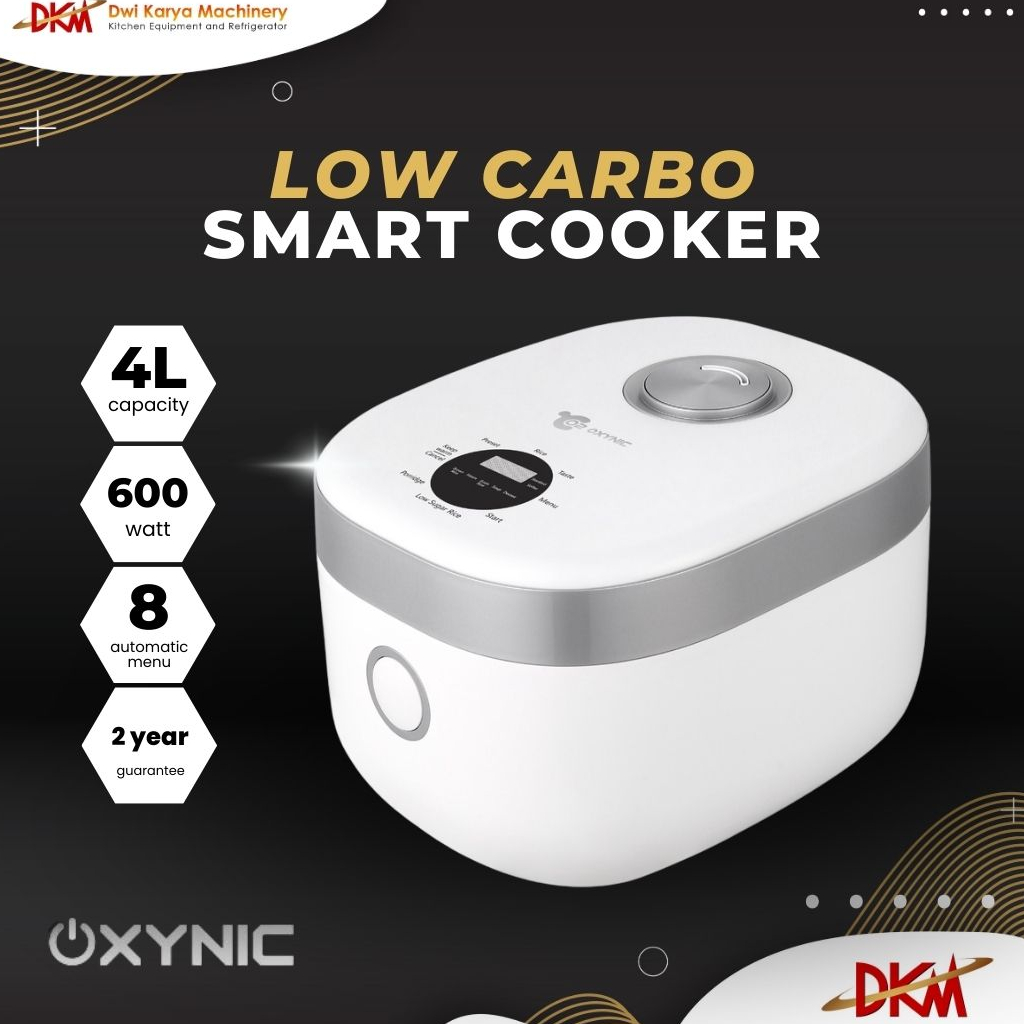 Jual OXYNIC Smart Cooker - Low Carbo / 4L / 600 watt / Touchscreen ...