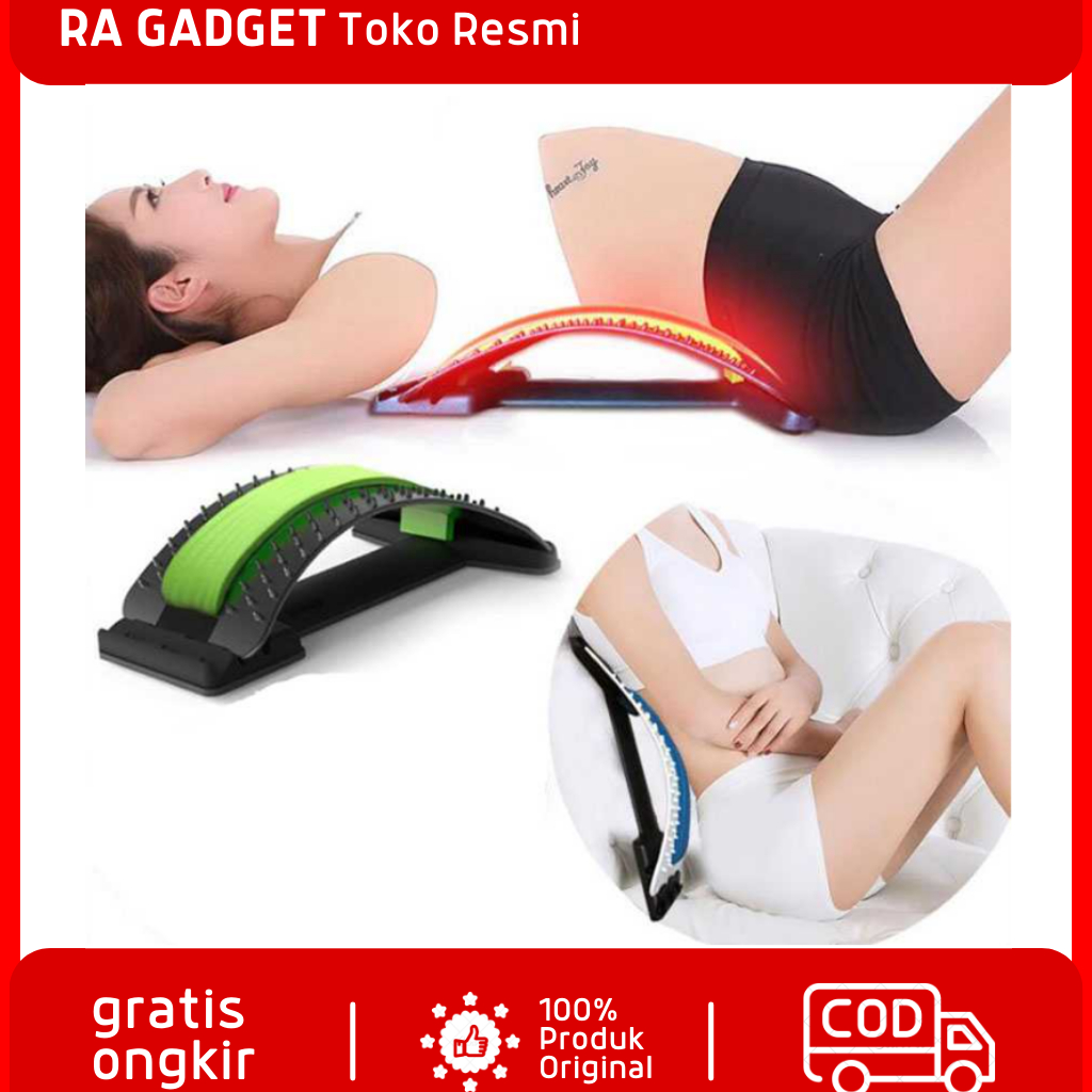 Jual Alat Terapi Punggung Lumbar Spinal Support Waist Relax / Alat Terapi Penyangga Sandaran ...