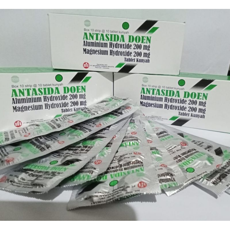 Jual Antasida Doen 100 Tablet(Box) | Shopee Indonesia